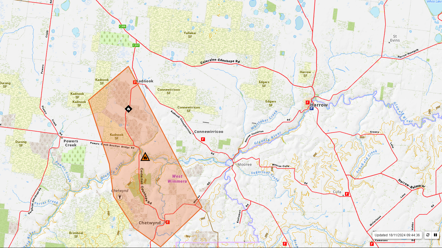 Authorities declare Kadnook bushfire contained, property assessment ...